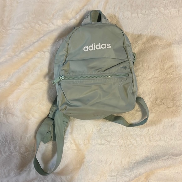 adidas | Bags | Adidas Light Green Mini Backpack | Poshmark